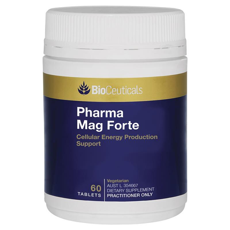 Bioceuticals Pharma Mag Forte 60t – About Me Organics
