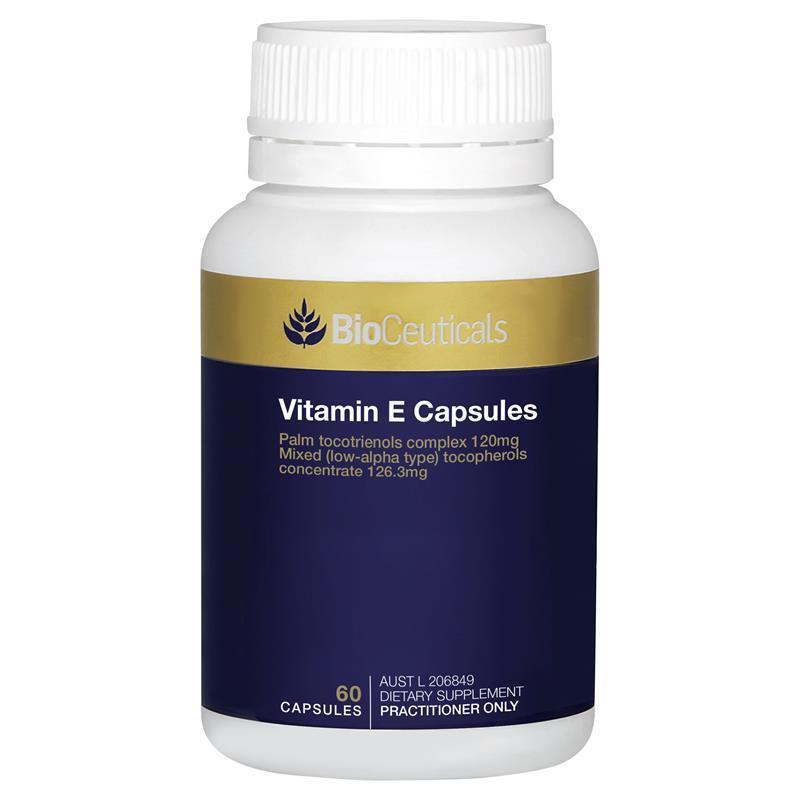 Bioceuticals Vitamin E Capsules 60c – About Me Organics