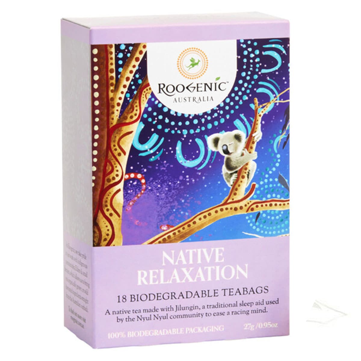 Roogenic Native Relaxation Tea 18tb – About Me Organics