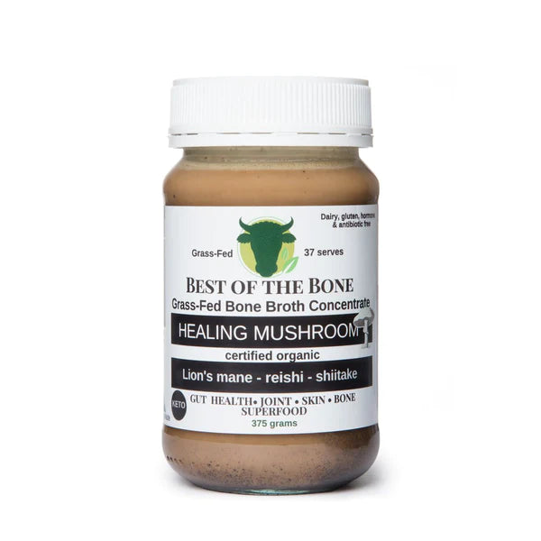 Best Of The Bone Mushroom Broth Concentrate 350g – About Me Organics