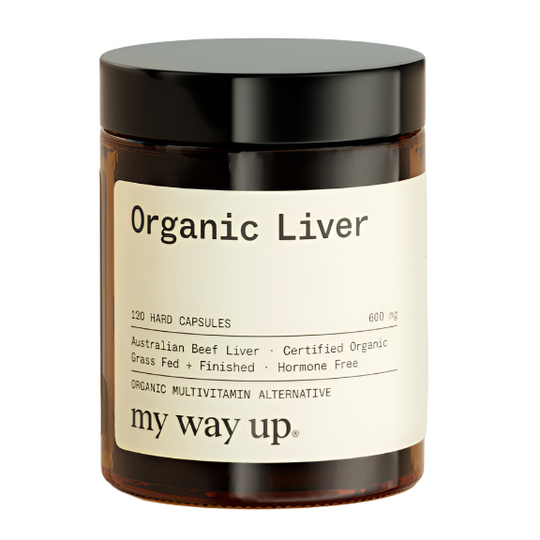 My Way Up Organic Liver 120c – About Me Organics