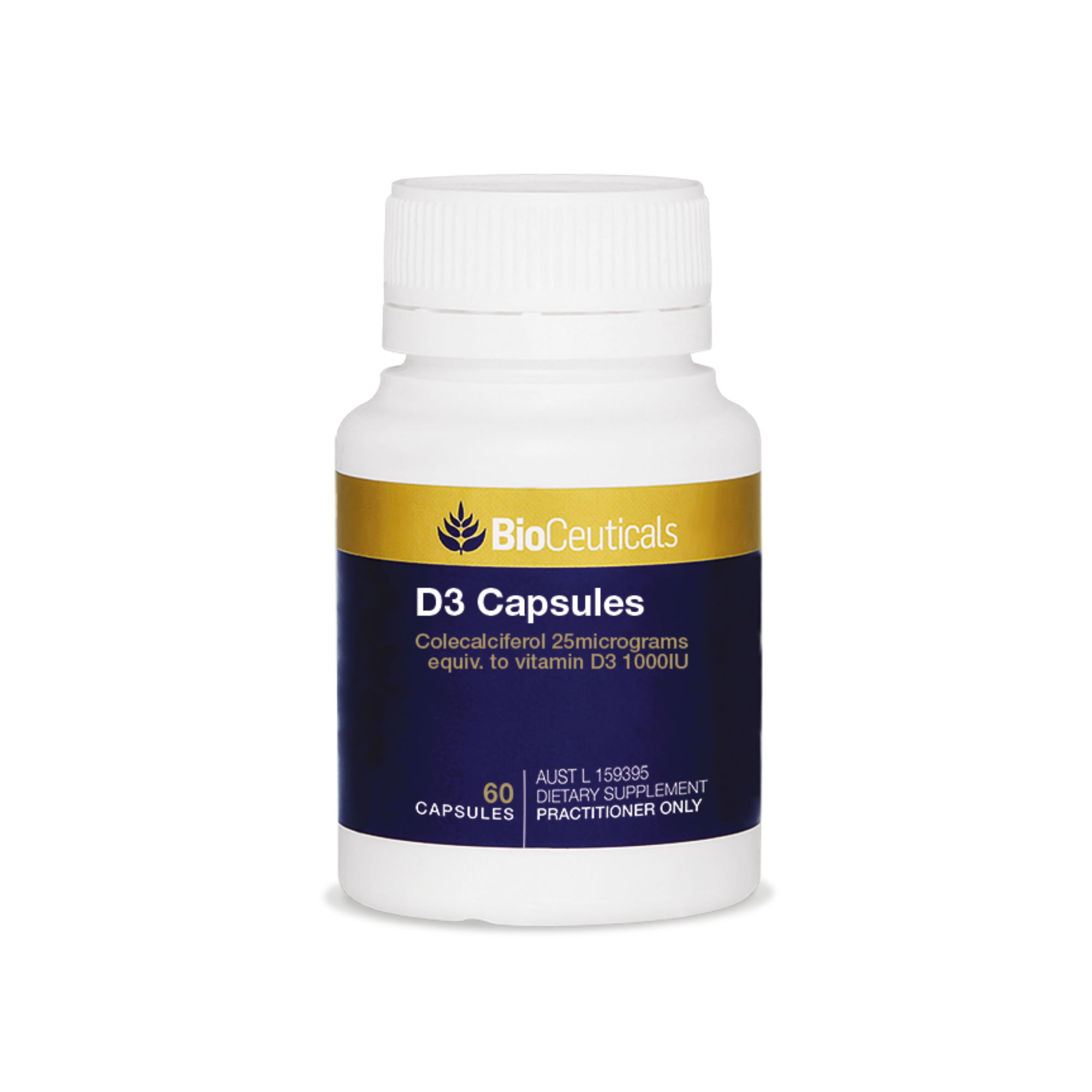 Bioceuticals D3 Capsules – About Me Organics