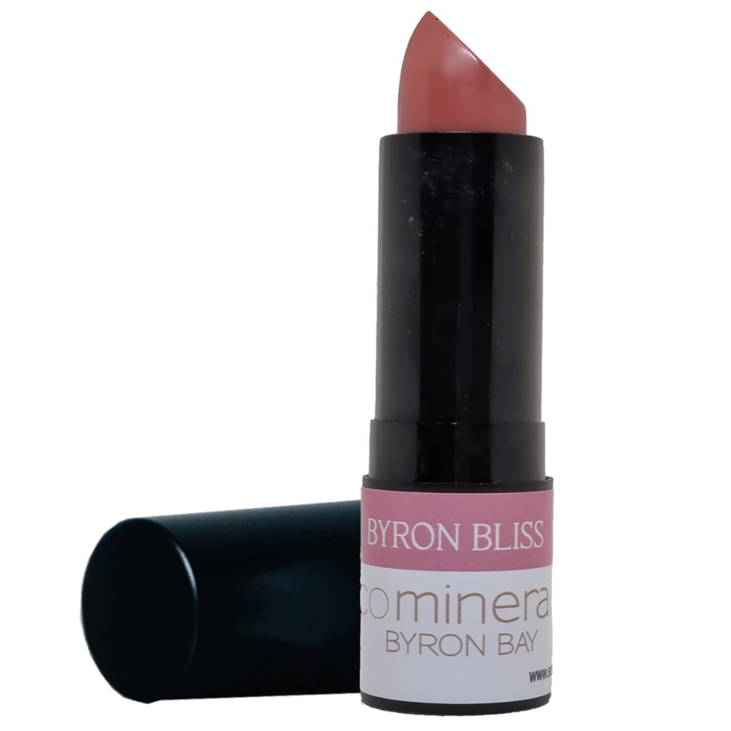 Eco Minerals Lipstick Byron Bliss – About Me Organics