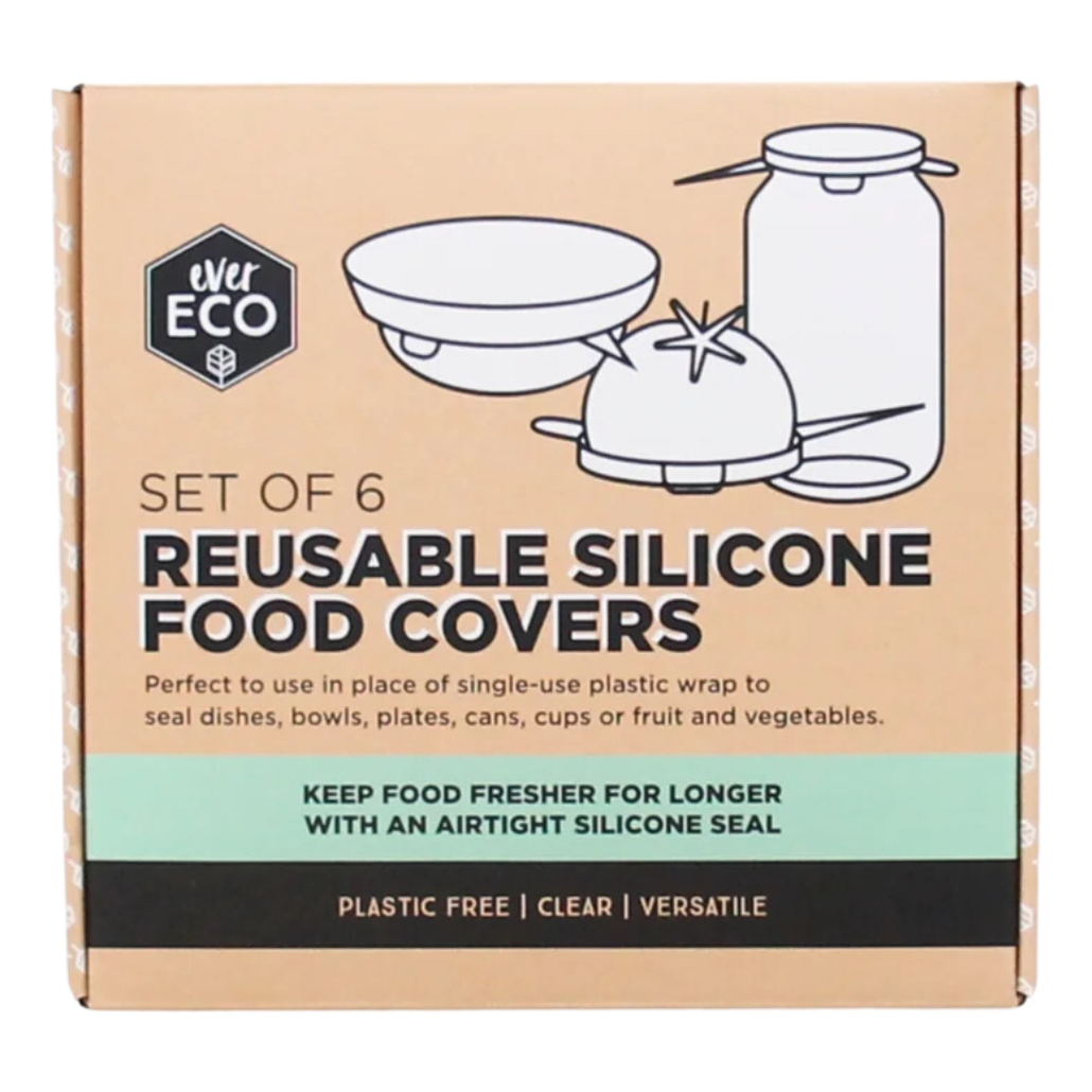 Ever Eco Reusable Silicone Food Covers 6 Pack – About Me Organics