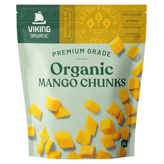 Viking Organic Mango Chunks 400g – About Me Organics